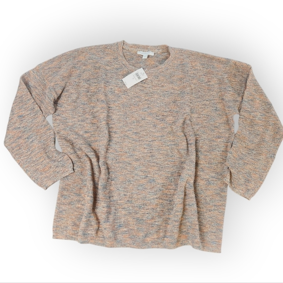 J. Jill | Sweaters | Jjill Pure Jill Space Dyed Crew Neck Sweater Large ...